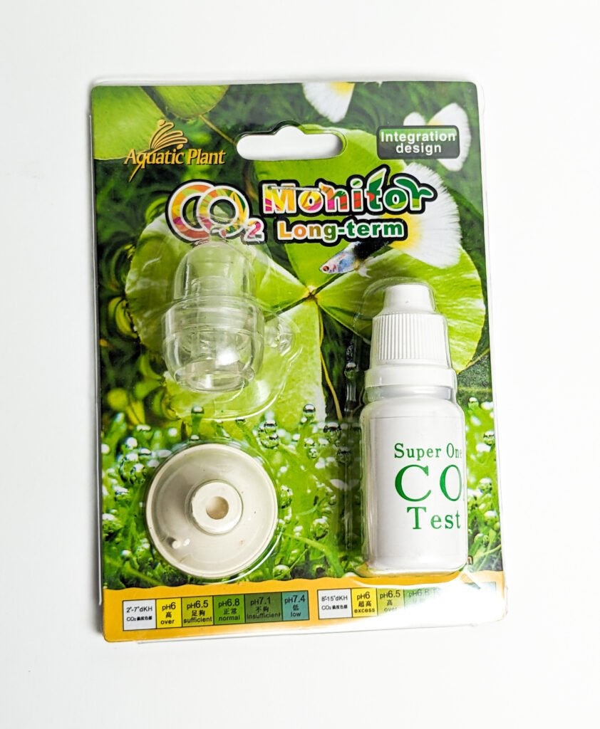 Aquarium CO2 Indicator Liquid Solution (10ml) & Glass Drop Checker ...